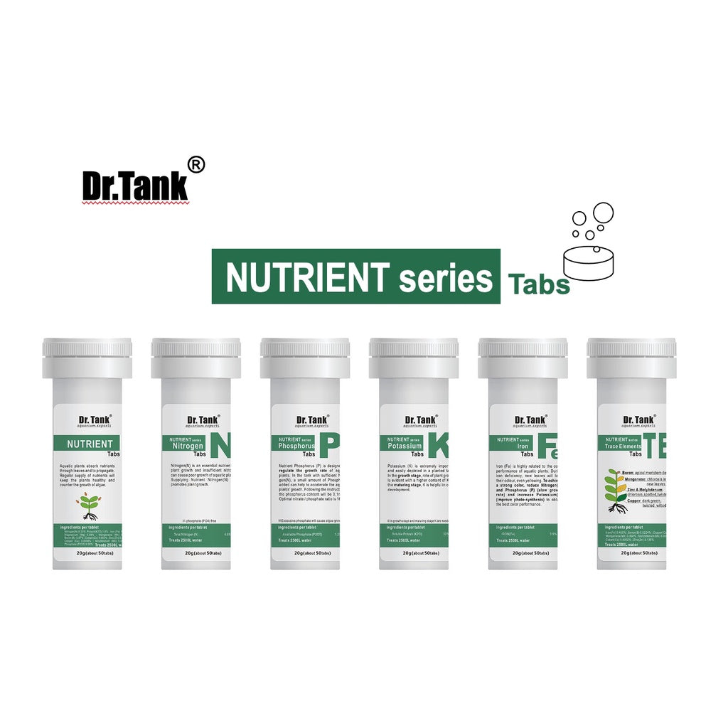 Dr Tank Nutrient Tab Series - Nitrogen Tabs (50 Tabs) – Aardenasia